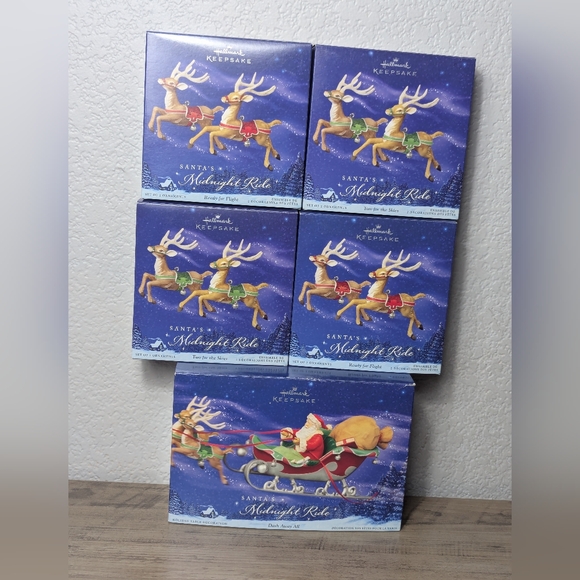 Hallmark | Holiday | New 205 Hallmark Santas Midnight Ride Complete ...